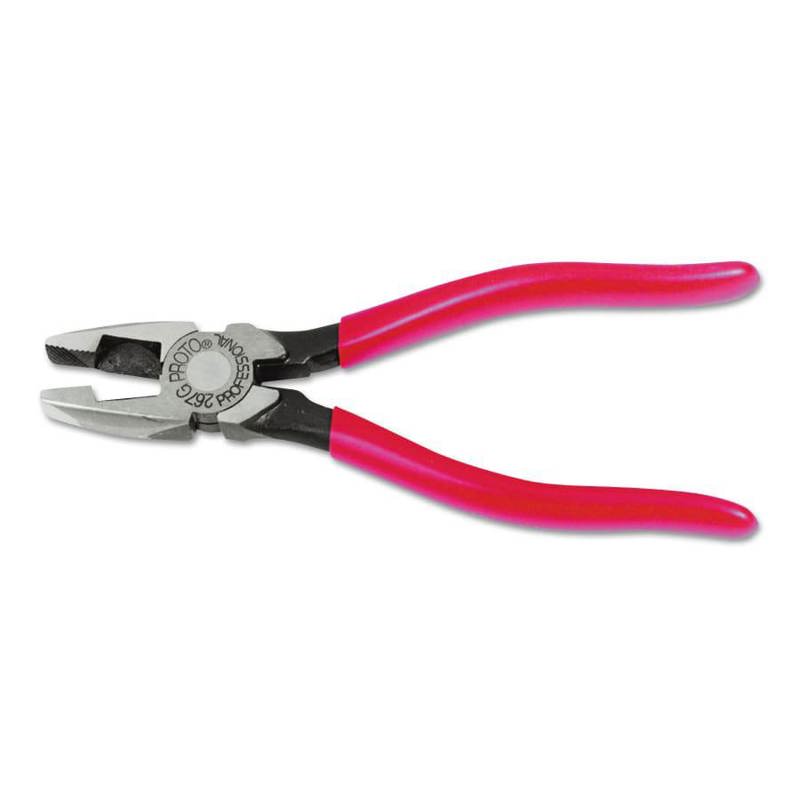 New England Style Linemans Pliers 6 3/16 in Length Plastisol Grip | GT ...