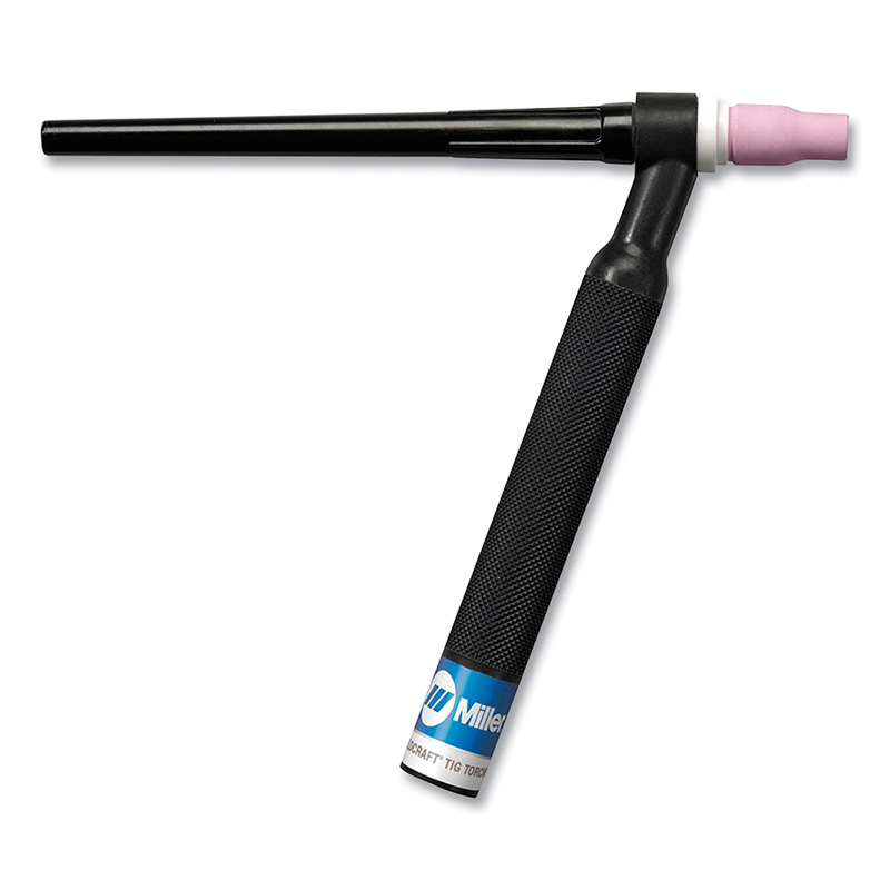 WP-20 Water Cooled TIG Torch Kit Angled Head 3/4 in dia Handle 25 ft ...