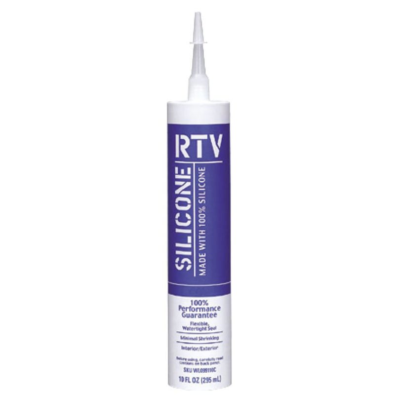 Contractor RTV Silicone Sealant 10 oz Cartridge White | GT Safety ...