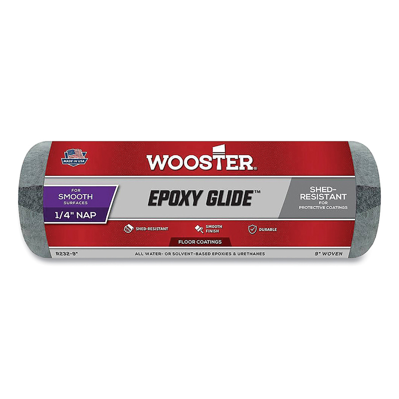 Epoxy Glide™ Roller Covers 9 in 1/4 in Nap Length | GT Safety Products ...