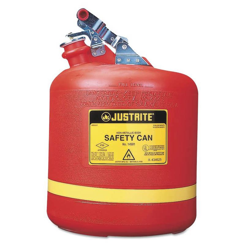 Nonmetallic Type l Safety Cans for Flammables Flammable Storage Can 5 ...