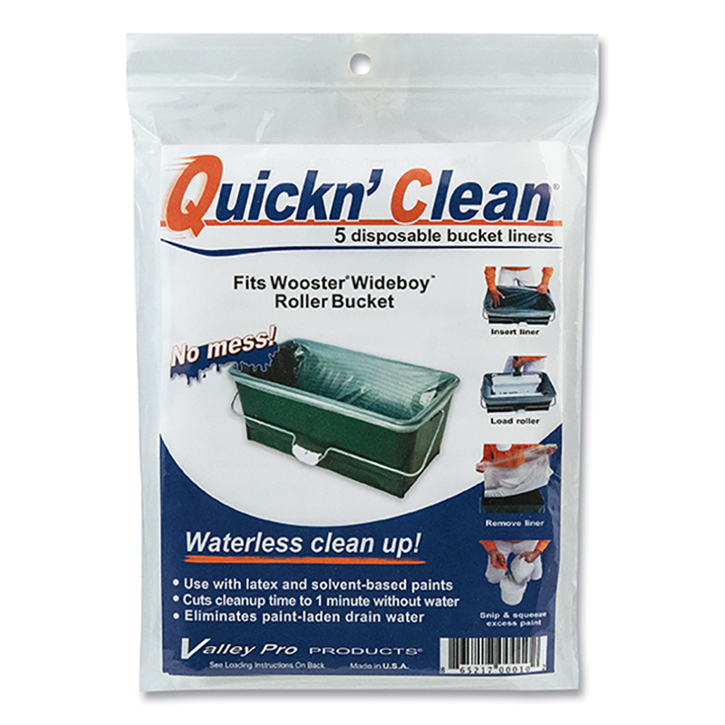 Quickn' CleanÂ® Bucket Liner 5 gal Bucket liner | GT Safety Products, Inc.