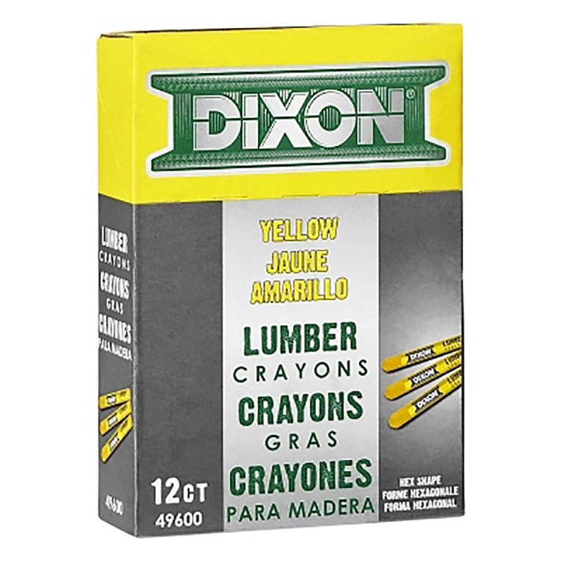 YELLOW LUMBER CRAYON | GT Safety Products, Inc.