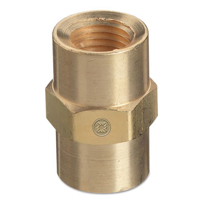 Pipe Thread Couplings Adapter 3000 PSIG Brass 1/8 in (NPT) | GT Safety ...