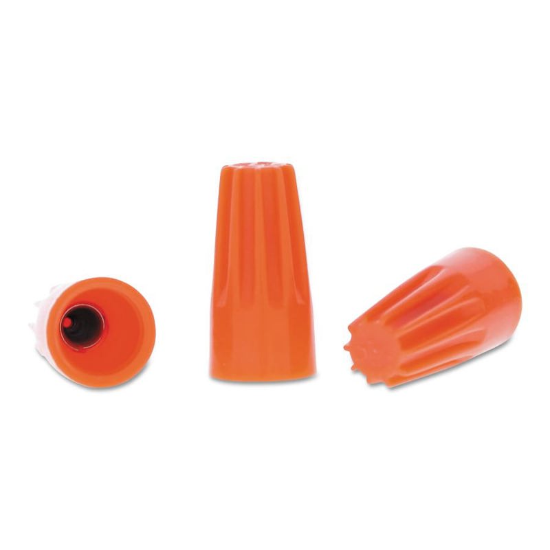 Wire-Nut® Wire Connector Orange 100 per Box | GT Safety Products, Inc.