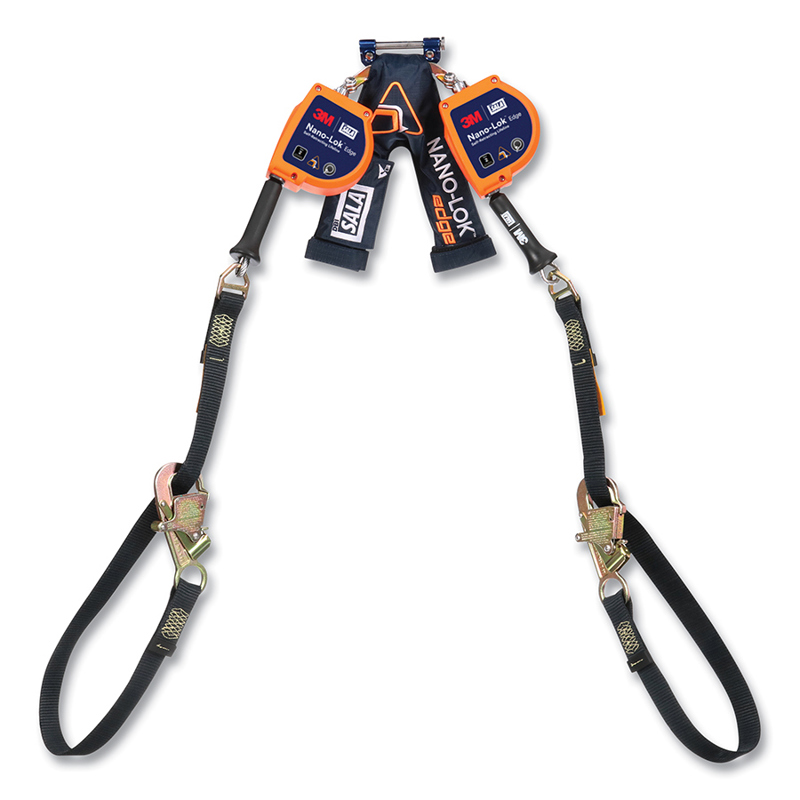 Nano-Lok™ Edge Self-Retracting Lifeline, 9 ft, Tie-Back Snap Hook, 420 ...