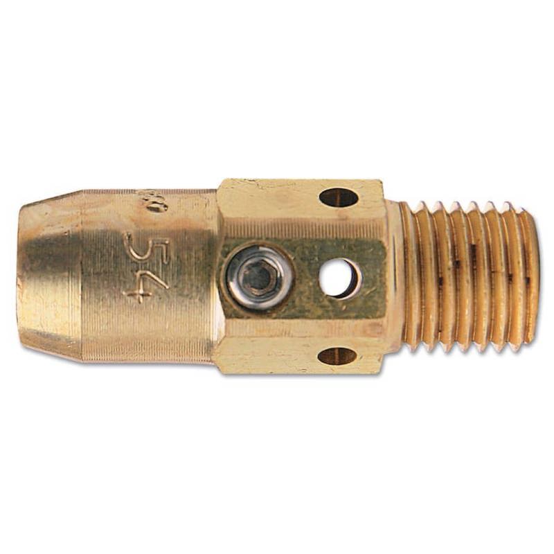 54 Series Gas Diffuser 360 Brass Alloy For 450 A Spray Master MIG Guns ...