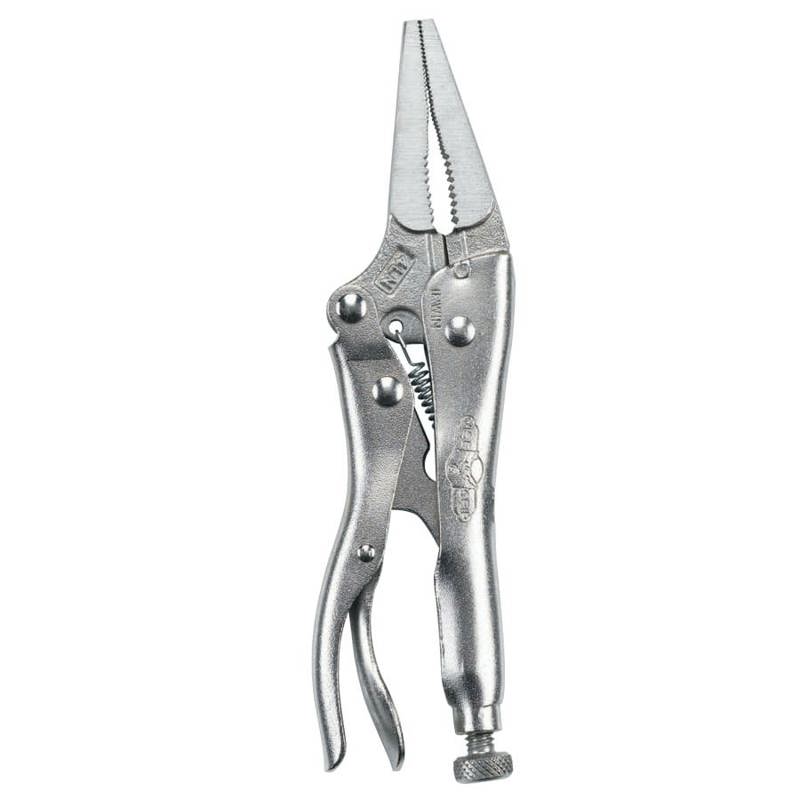 4" LONG NOSE VISE GRIP LOCKING PLIER CARD 1602L3 | GT Safety Products, Inc.