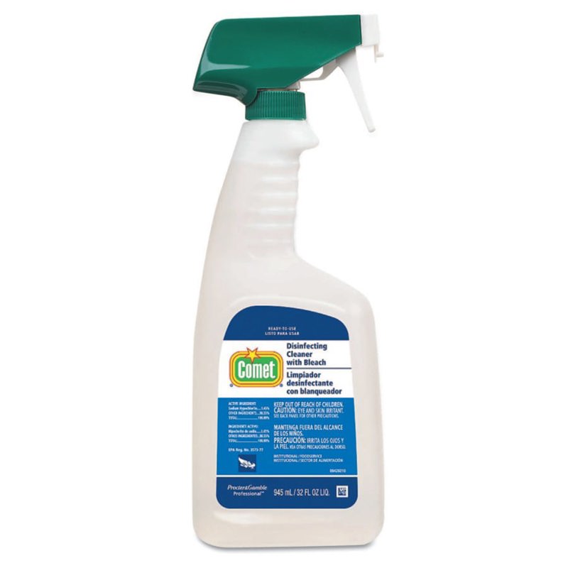 Comet® Disinfecting Cleaner with Bleach 32 oz Trigger Spray Bottle | GT ...