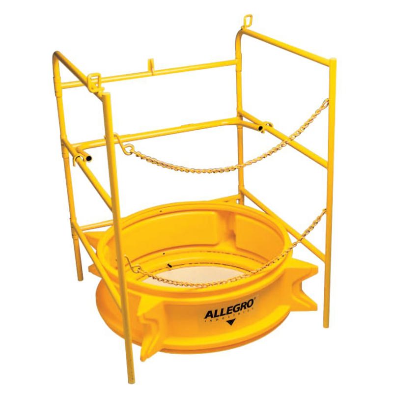 Manhole Guard Rails 33 in (closed) | GT Safety Products, Inc.