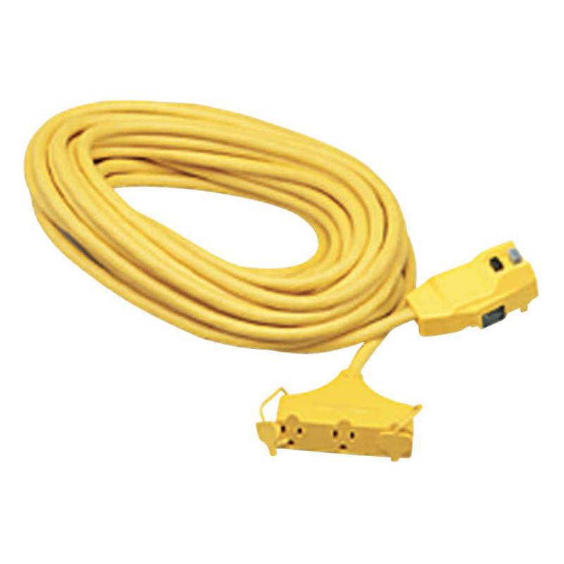 Right Angle GFCI Extension Cord, 25 ft | GT Safety Products, Inc.